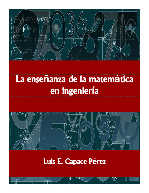 La enseñanza de la matemática en ingeniería - Funes