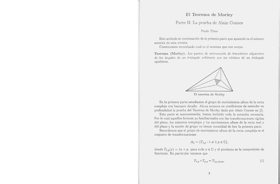 El Teorema de Morley. Parte II: La prueba de Alain Connes - Funes